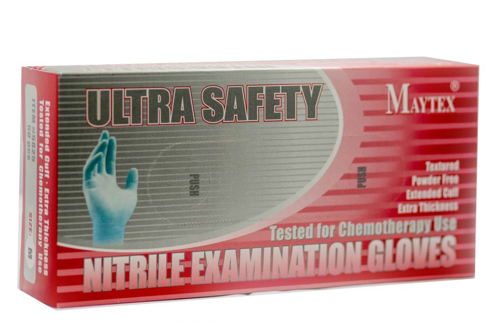 Maytex Ultra Safety Powder-Free Nitrile Gloves $27.99 per box 50-count ...